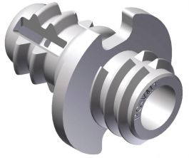 Self-tapping clip variable air gap Fastmount