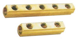 5-way linear manifold 1" x 1/2" Osculati