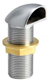 Chromed brass scupper 1" Osculati
