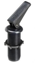 Expandable water drain plug with bushing black Osculati