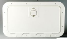 Grey inspection hatch removable lid 350 x 600mm Osculati