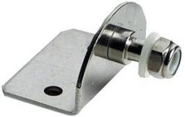 Compact 90° plate 8mm-threaded external pin Osculati