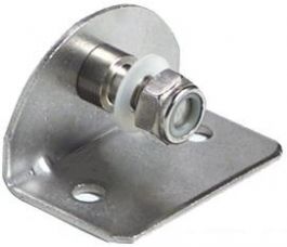 90° plate 8mm-threaded pin internal Osculati
