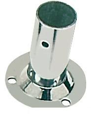 Round plate base AISI316 90° 22 mm Osculati