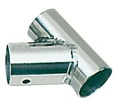 T-base plate AISI316 60° 22 mm Osculati