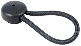 Shock cord loop black 80 mm Stayput