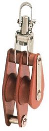Tufnol Hye block 2 pulleys 8x30mm Twh Hye
