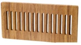 Teak protection front panel 125x250 mm Arc