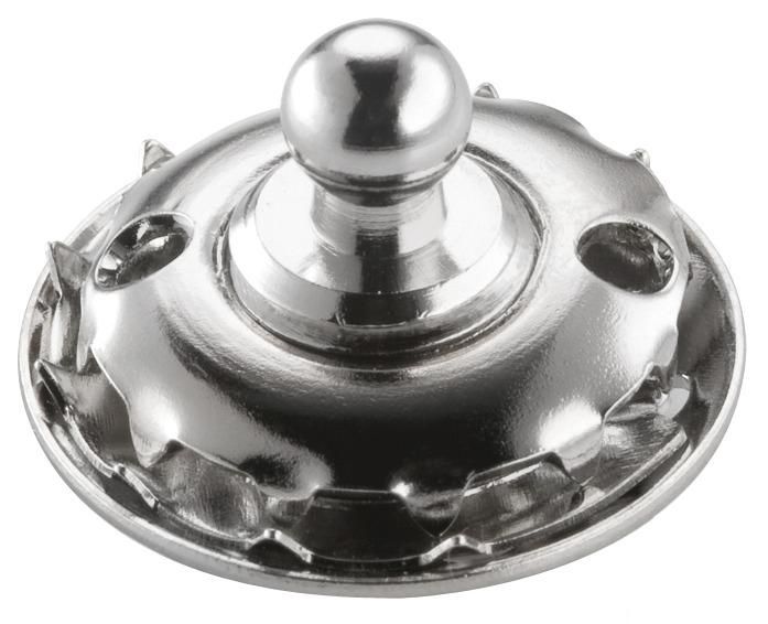 Loxx male snap fastener with knurled ring Schaeffertec