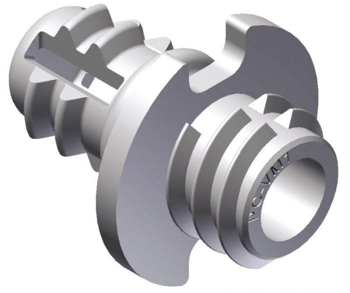 Self-tapping clip variable air gap Fastmount