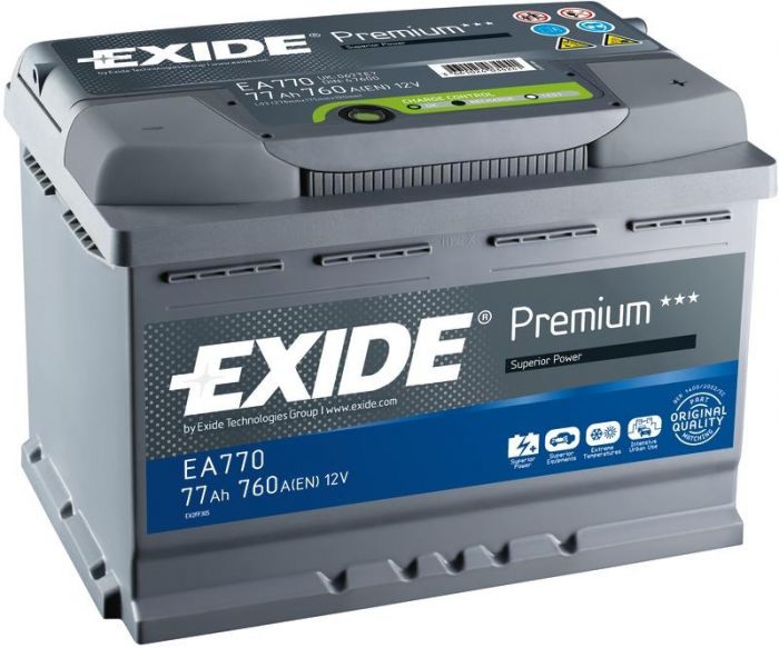 Exide Premium starting battery 77 Ah Exide Technologies