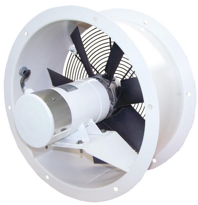 Helicoidal blower 24 V 150 W 6 A flow Fp Cem elettromeccanica