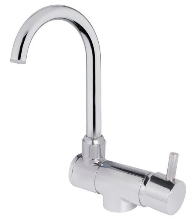 Slim hot/cold water mixer Osculati