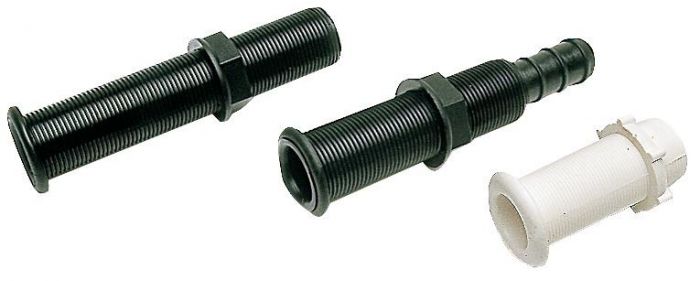 Water drain bushing black 22.7 x 150 mm Osculati