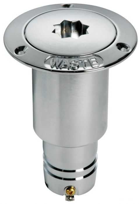 Waste deck filler 38 mm Iso 8099 Osculati