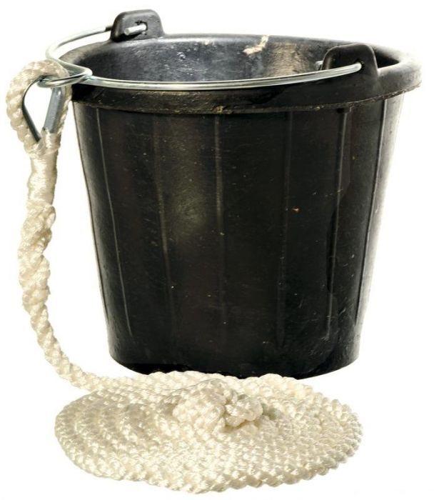 Yachticon rubber sinking bucket