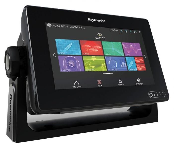 Axiom 7 touchscreen multifunction display Raymarine