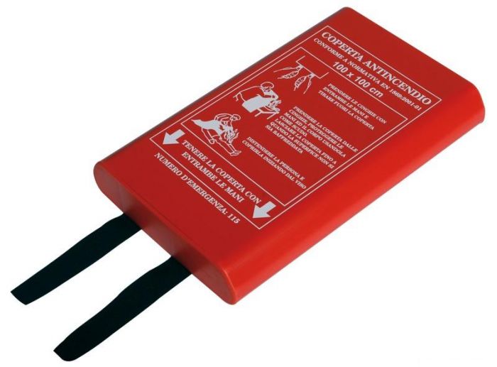 Fire extinguisher blanket 100x100 cm Osculati