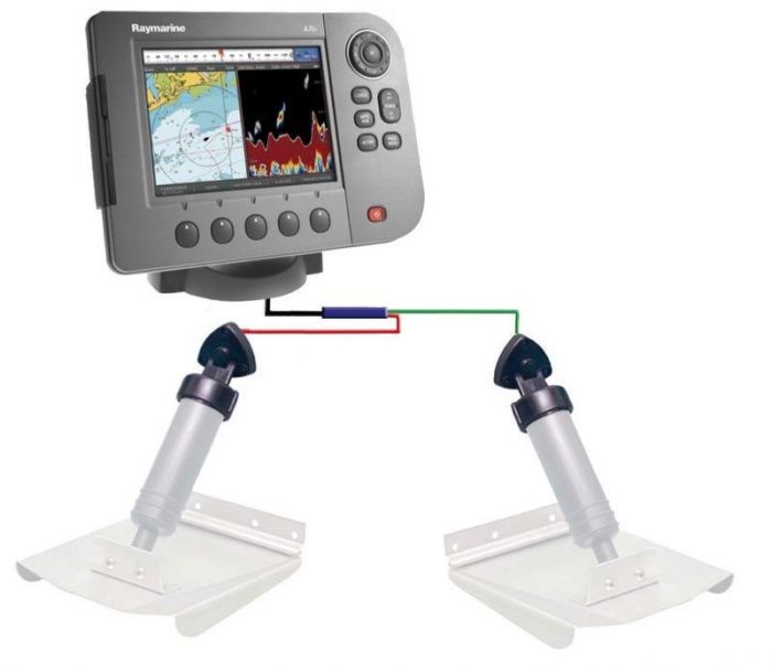 Nmea 2000 trim tab position indicator Osculati