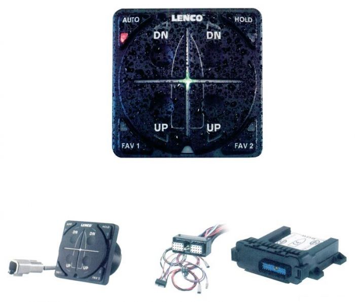 Lenco control device for double cylinder
