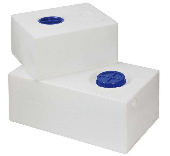Fresh water rigid tank 70 l rectangular Osculati