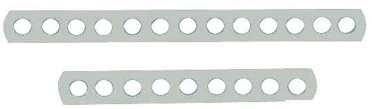 Heavy Stainless steel chain plate 205 mm Viadana