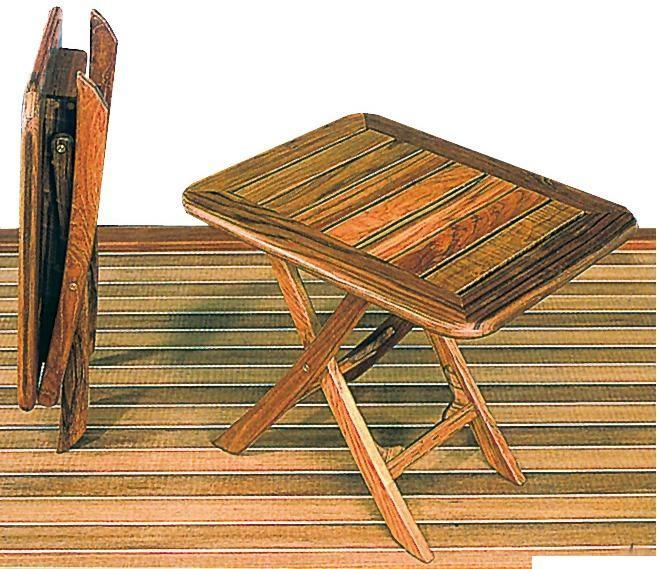 Teak tip-top table 50x40 cm Arc