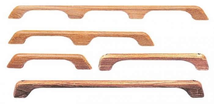 Teak handrail 325 mm Arc