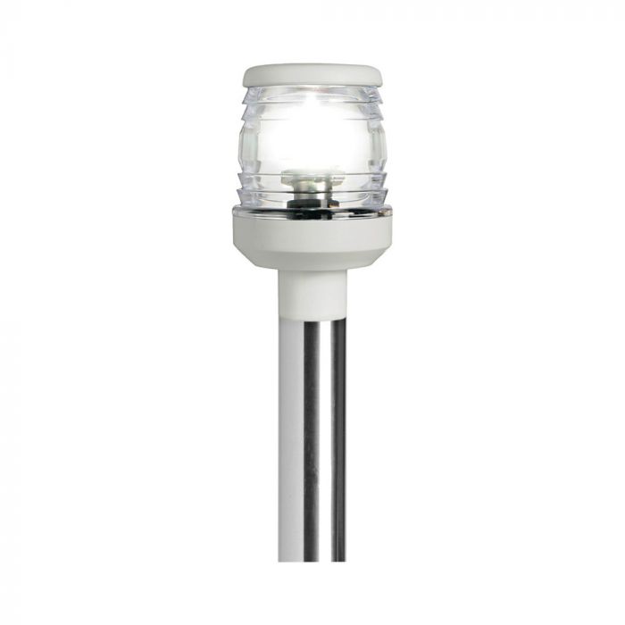 Pull-out led lightpole with white base 60 cm Osculati