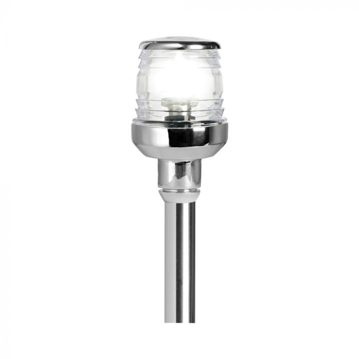 Pull-out led lightpole with Stainless steel base 60 cm Osculati